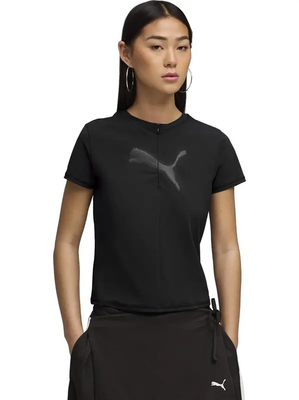 PUMA Dare To Slim Graphic T-shirt - Black