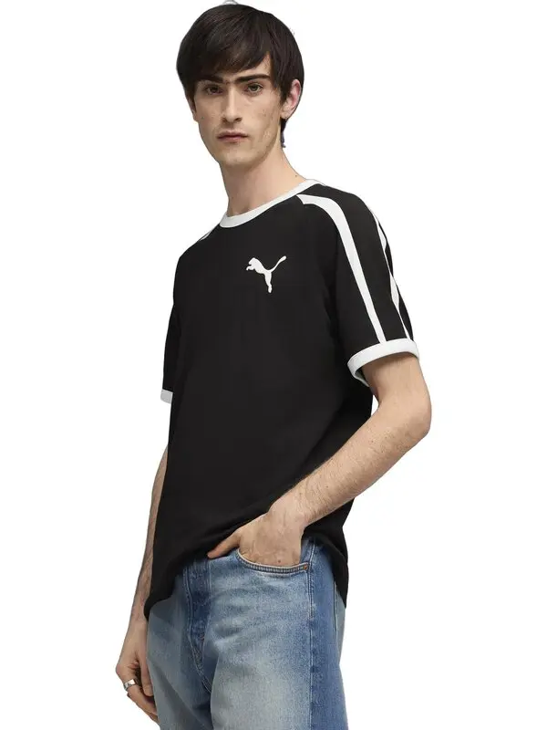PUMA T7 Ringer T-shirt - Black