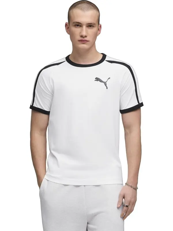 PUMA T7 Ringer T-shirt - White
