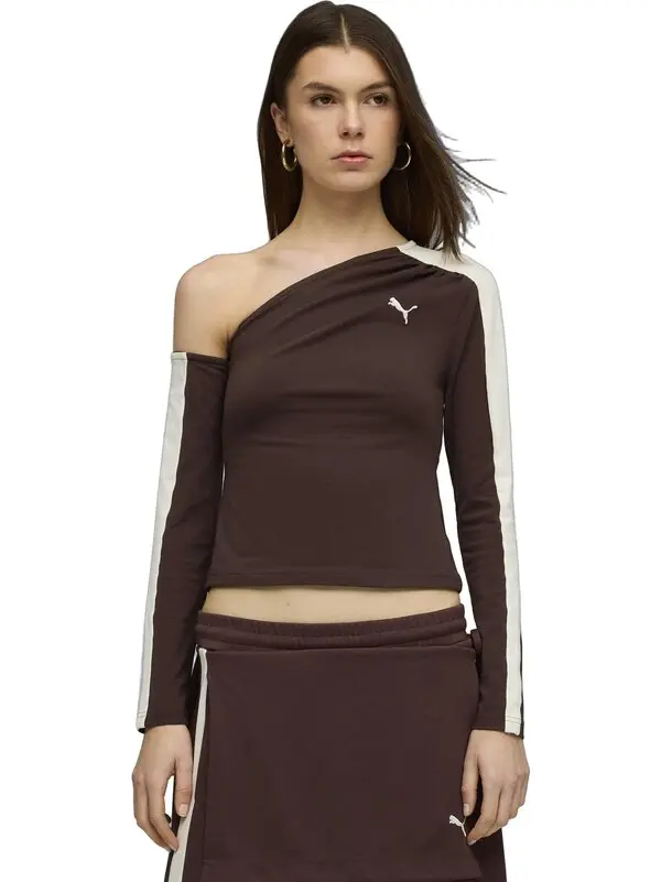 PUMA T7 Asymmetric Top - Brown