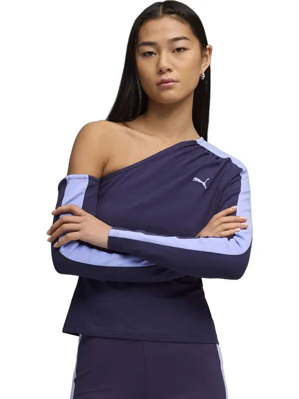 PUMA T7 Asymmetric Top - Purple