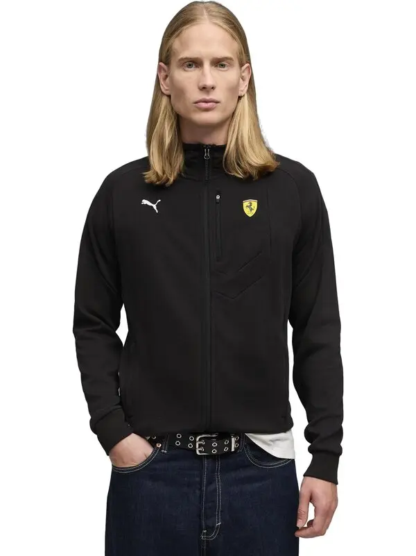 PUMA Scuderia Ferrari Hooded Jacket - Black