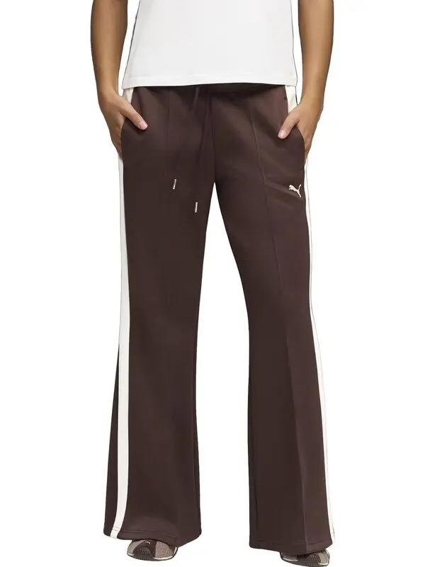 PUMA T7 Flared Pants - Brown