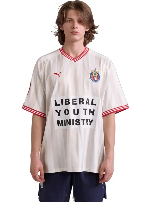 PUMA Chivas X Liberal Youth Ministries Soccer Jersey - White