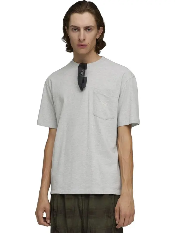 PUMA Select Essentials Pocket T-shirt - Gray