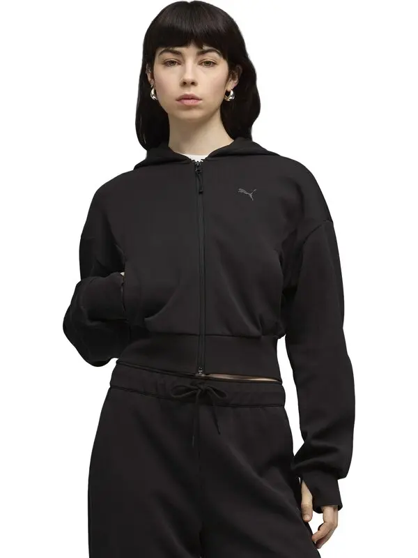 PUMA Tech Drycell Zip-up Hoodie - Black