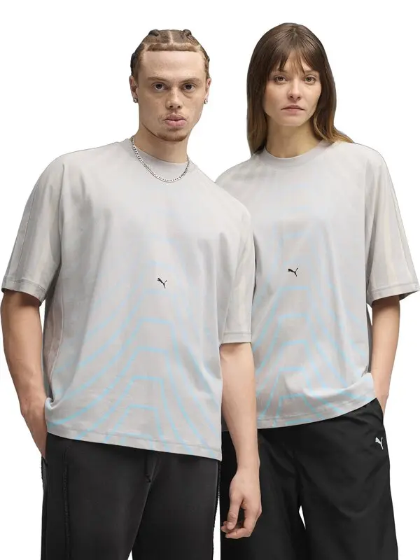 PUMA Clrt Graphic T-shirt - Gray