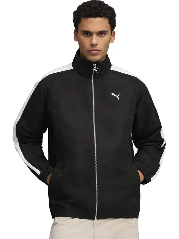 PUMA T7 Jacquard Track Jacket - Black
