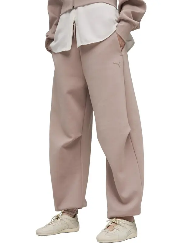 PUMA Relaxed Fit Drycell Tech Pants - Beige