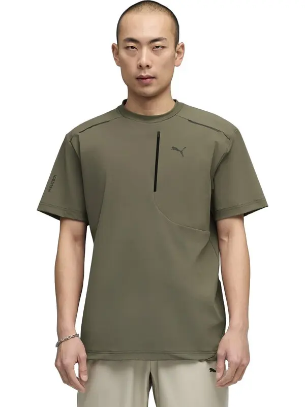 PUMA Tech Relaxed Pocket T-shirt - Green