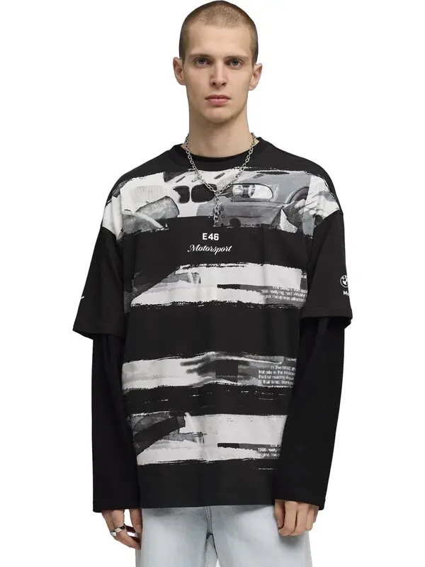 PUMA X Bmw Motorsport Relaxed Lifestyle T-shirt - Black