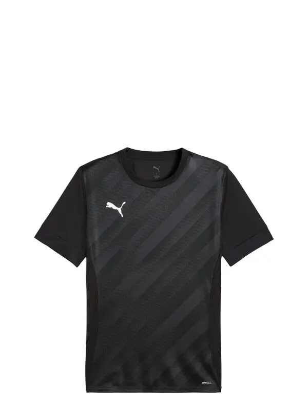 PUMA Teamgoal Graphic Soccer Jersey - Black