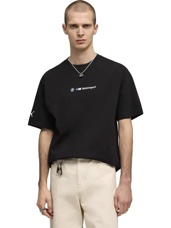 PUMA Bmw Motorsport Sportswear T-shirt - Black
