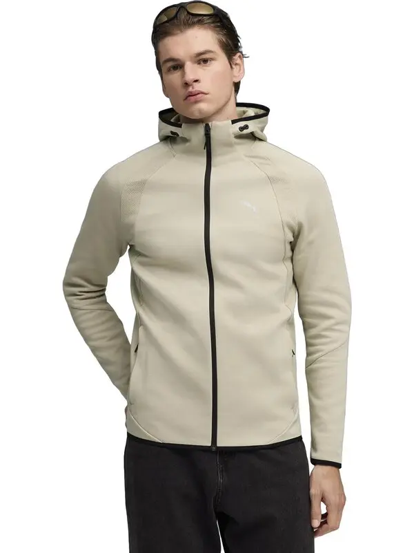 PUMA Evostripe Full Zip Hoodie - Beige