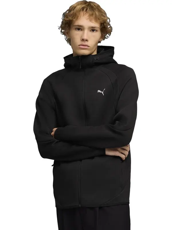 PUMA Evostripe Full Zip Hoodie - Black