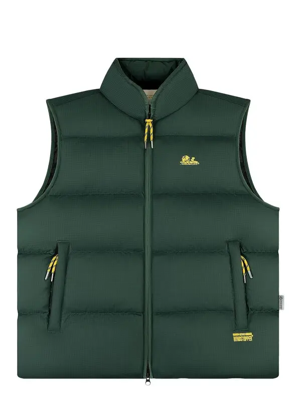 Aimé Leon Dore Windstopper Unisphere Down Puffer Vest - Green