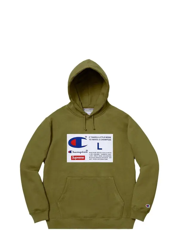 Supreme Hooded Sweatshirt - Green
