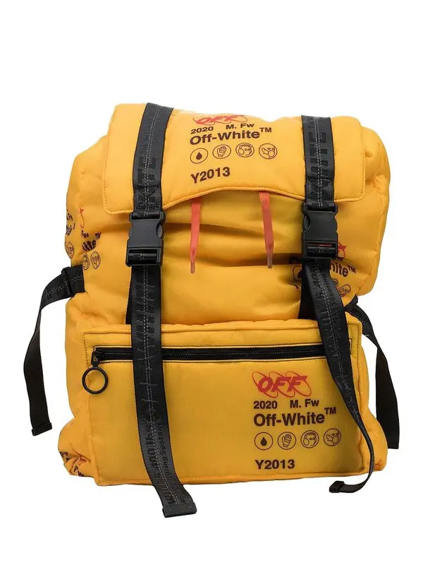 Off-White Industrial Backpack - Yellow