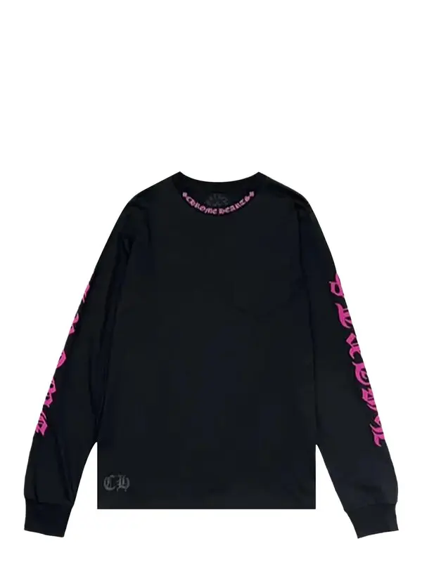 Chrome Hearts Long Sleeve Pocket Crew - Black