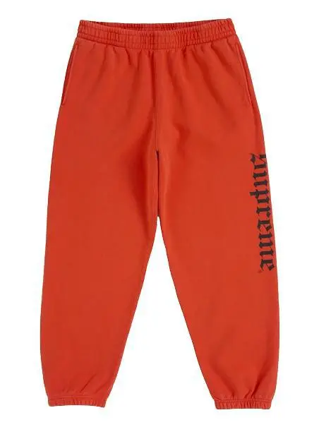 Supreme Washed Old English Sweatpant - Orange