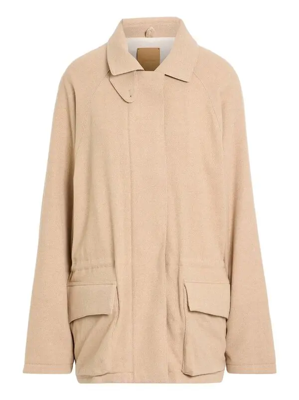 LE17SEPTEMBRE Wool-twill Jacket - Beige