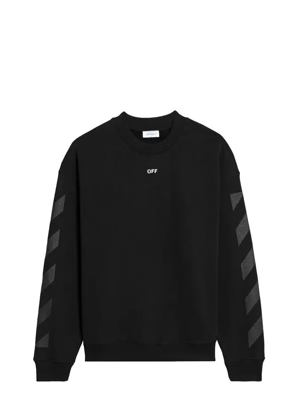 Off-White Cornely Printed Sweatshirt - Black