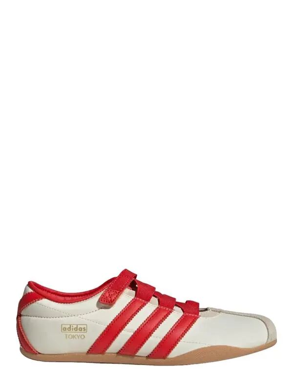 Adidas Tokyo Mj Shoes - Cream White / Red / Gold Metallic