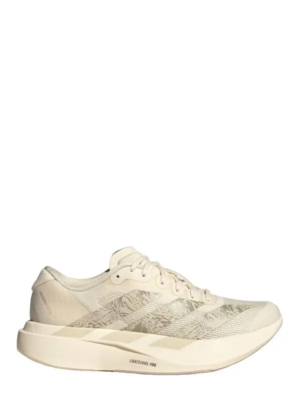 Adidas Adizero Evo Sl Lace Up Sneakers - Wonder White / Crystal Linen / Wonder Taupe