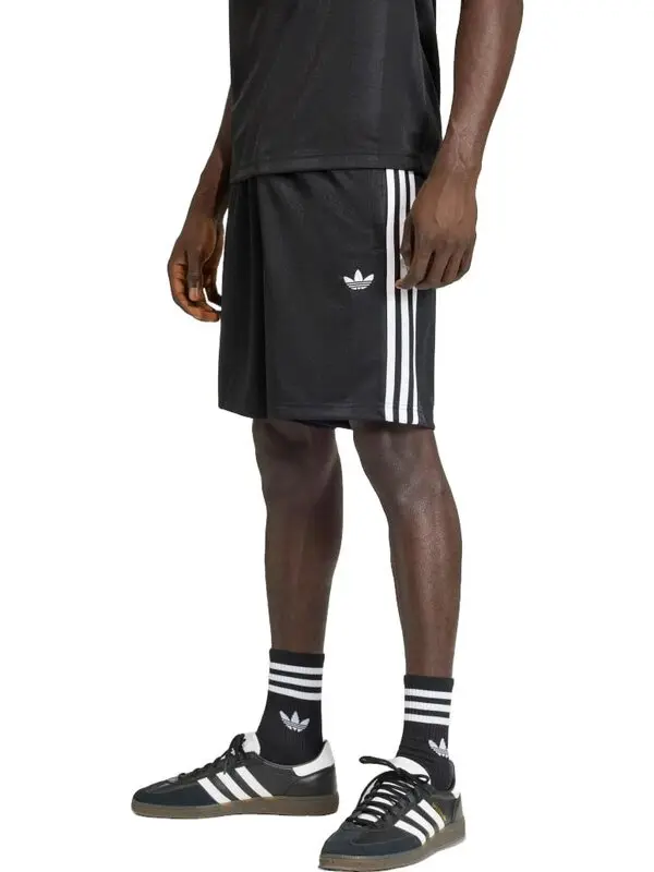 Adidas 3-stripes Loose Engineered Shorts - Black
