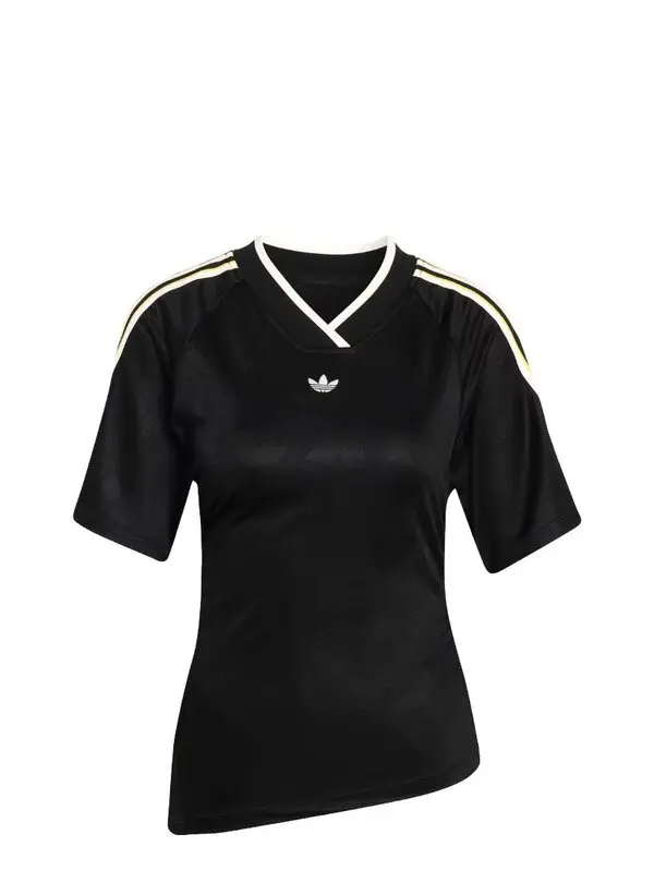 Adidas Rouched Football Jersey - Black