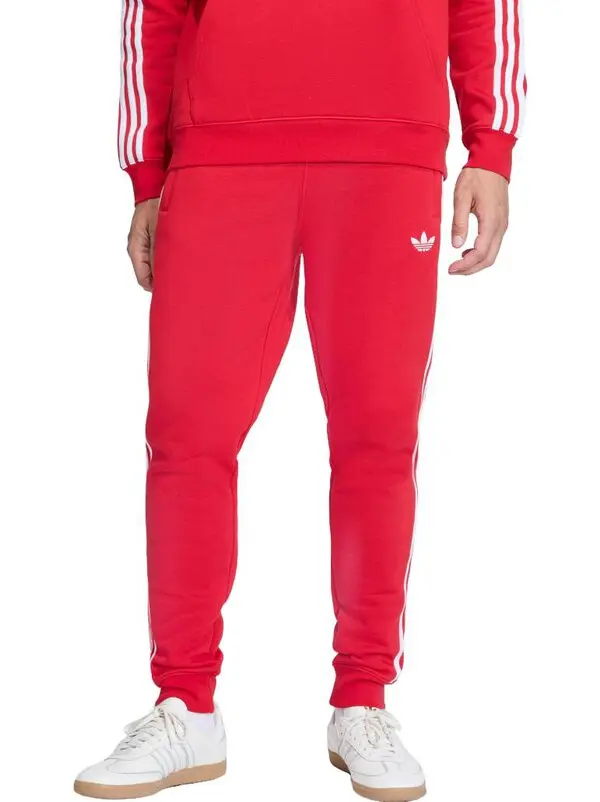 Adidas 3-stripes Sweatpants - Better Scarlet
