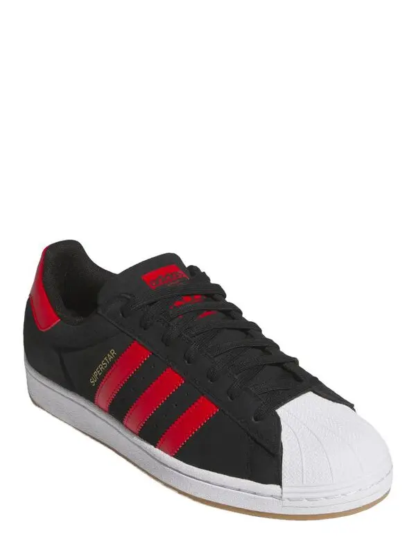 Adidas Superstar Adv Sneakers - Core Black / Better Scarlet / Cloud White