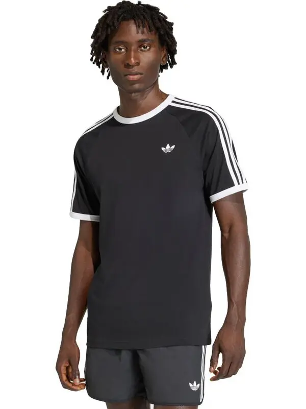 Adidas 3-stripes Tee - Black