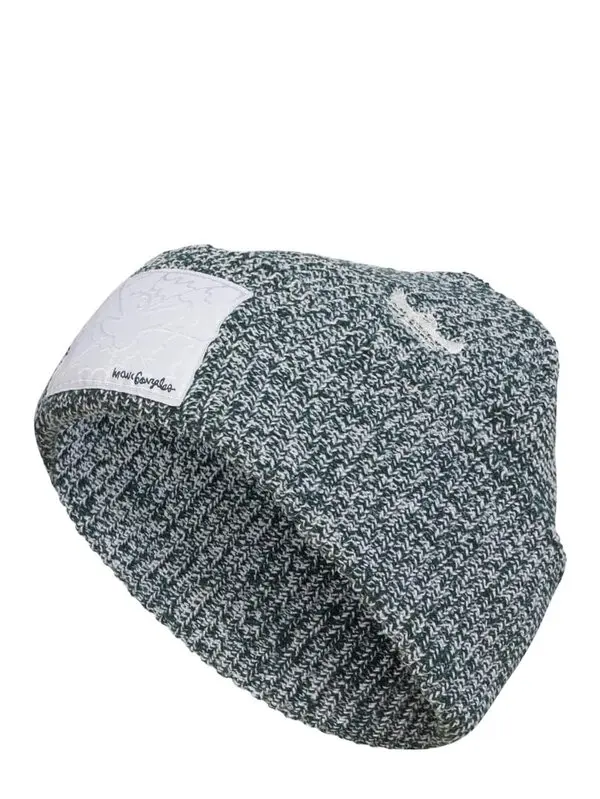 Adidas Skateboarding X Mark Gonzales Work Beanie - Aurora Ivy / Core White