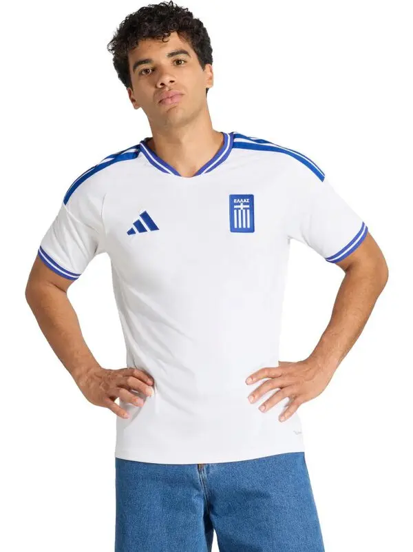 Adidas Greece 26 Home Jersey - White