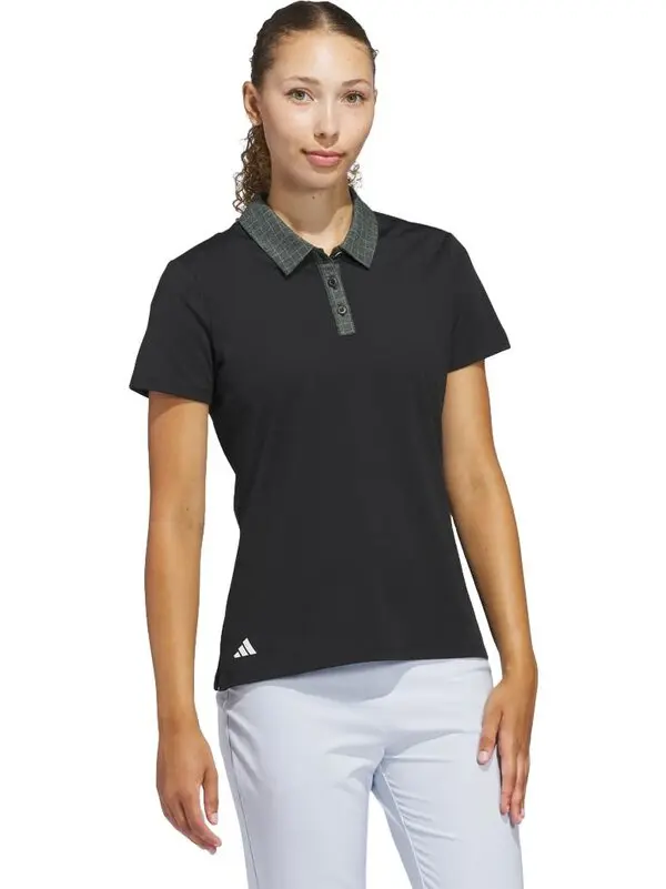 Adidas Ultimate365+ Grid Climacool Polo - Black