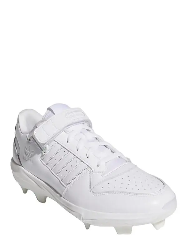 Adidas Forum Tpu Baseball Cleats - Cloud White / Cloud White / Cloud White