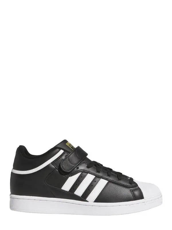 Adidas Pro Shell Adv Shoe - Core Black / Cloud White / Gold Metallic