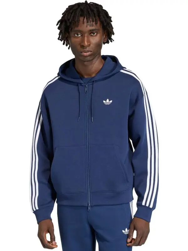 Adidas Adicolor Spacer Oversized Hoodie - Night Indigo