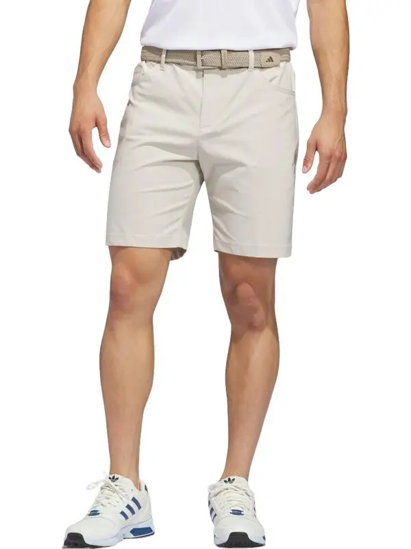 Adidas Ultimate365 5-pocket Golf Shorts - Beige