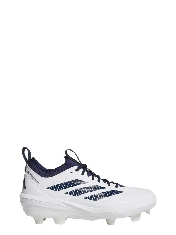 Adidas Adizero Impact 2.0 Tpu Cleats - Cloud White / Team Navy Blue 2 / Team Navy Blue 2