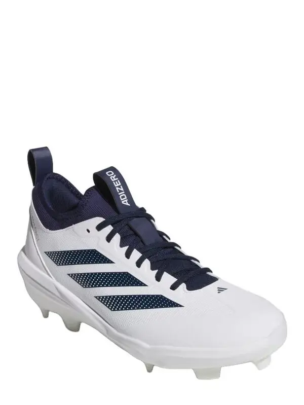 Adidas Adizero Impact 2.0 Tpu Cleats - Cloud White / Team Navy Blue 2 / Team Navy Blue 2