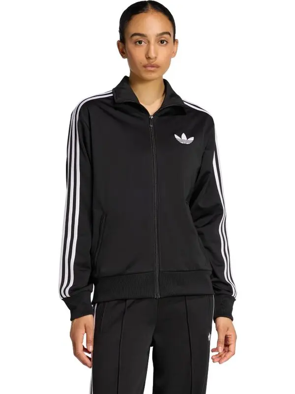 Adidas Firebird Track Top Loose - Black / White