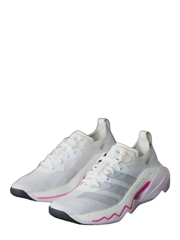 Adidas Rapidmove Pro Training Shoes - Cloud White / Silver Metallic / Lucid Pink