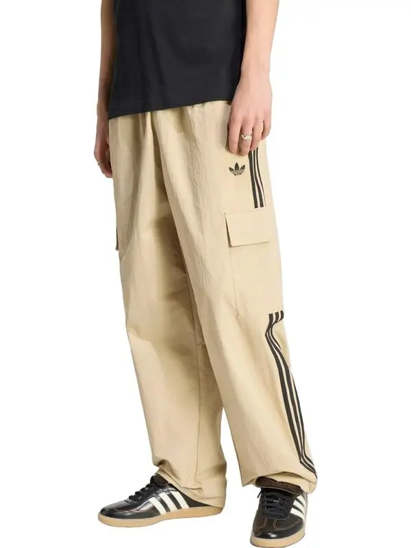 Adidas Adicolor Classics 3-stripes Cargo Pants - Stone Khaki
