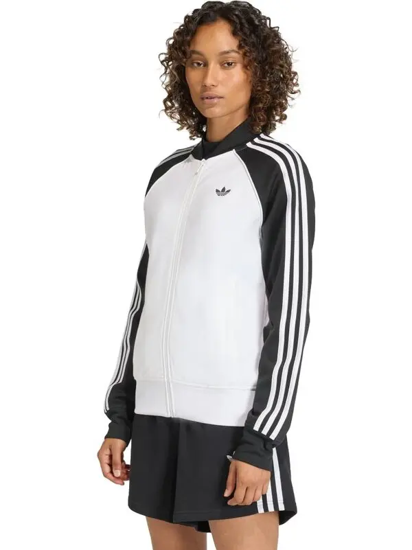 Adidas Sst Classic Track Top - White / Black