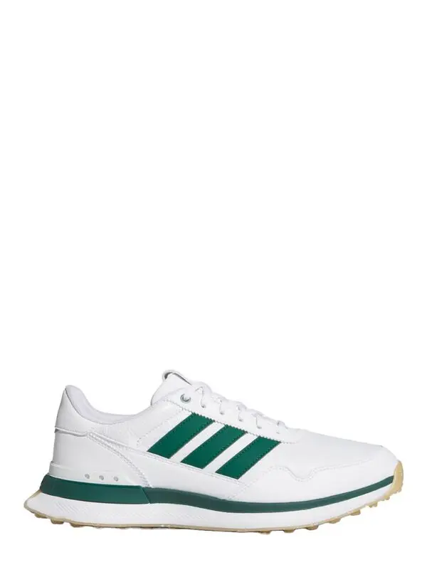 Adidas S2g 26 Leather Spikeless Golf Shoes - Cloud White / Collegiate Green / Gum