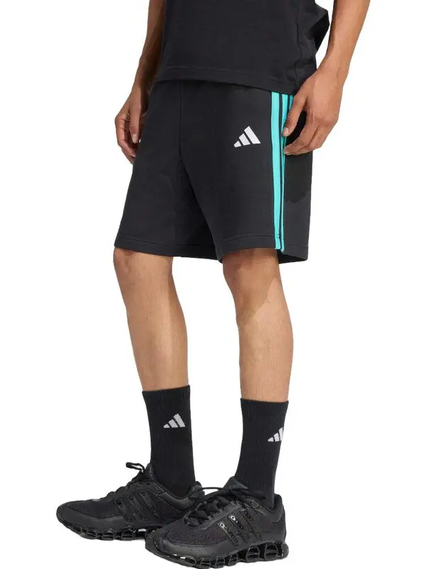 Adidas Mercedes Amg Petronas Formula 1 Team Dna Short - Black / Semi Mint Rush