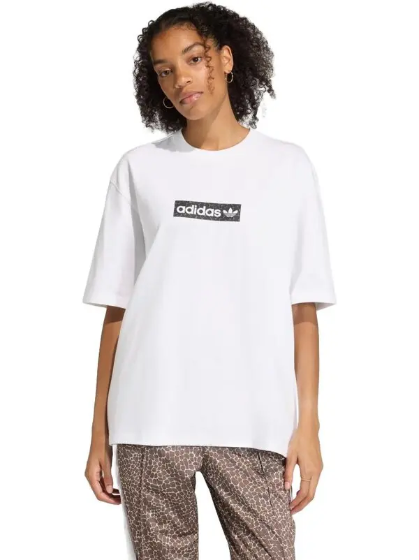 Adidas Aop T-shirt - White