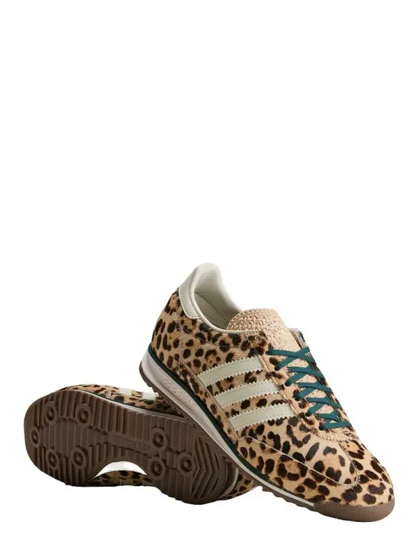 Adidas Leopard Print Sl 72 Og Sneakers - Magic Beige / Ivory / Off White